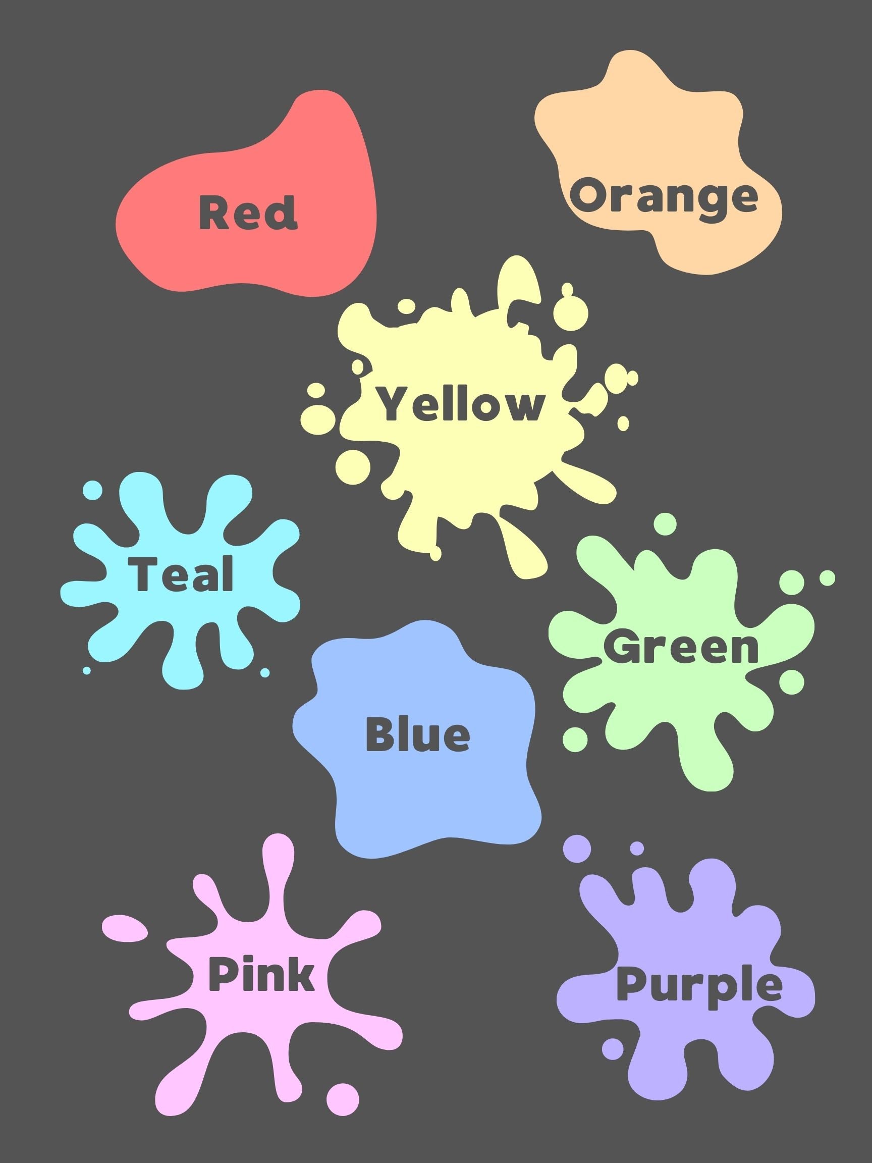 Colors Poster Digital Download - Etsy