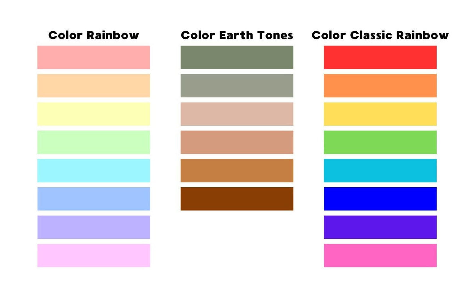 Colors Poster Digital Download - Etsy