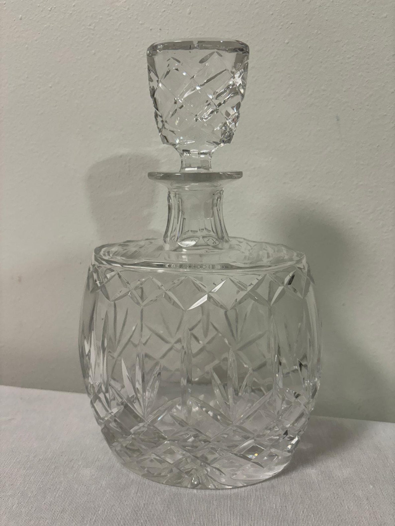 Vintage Crystal Decanter - Etsy