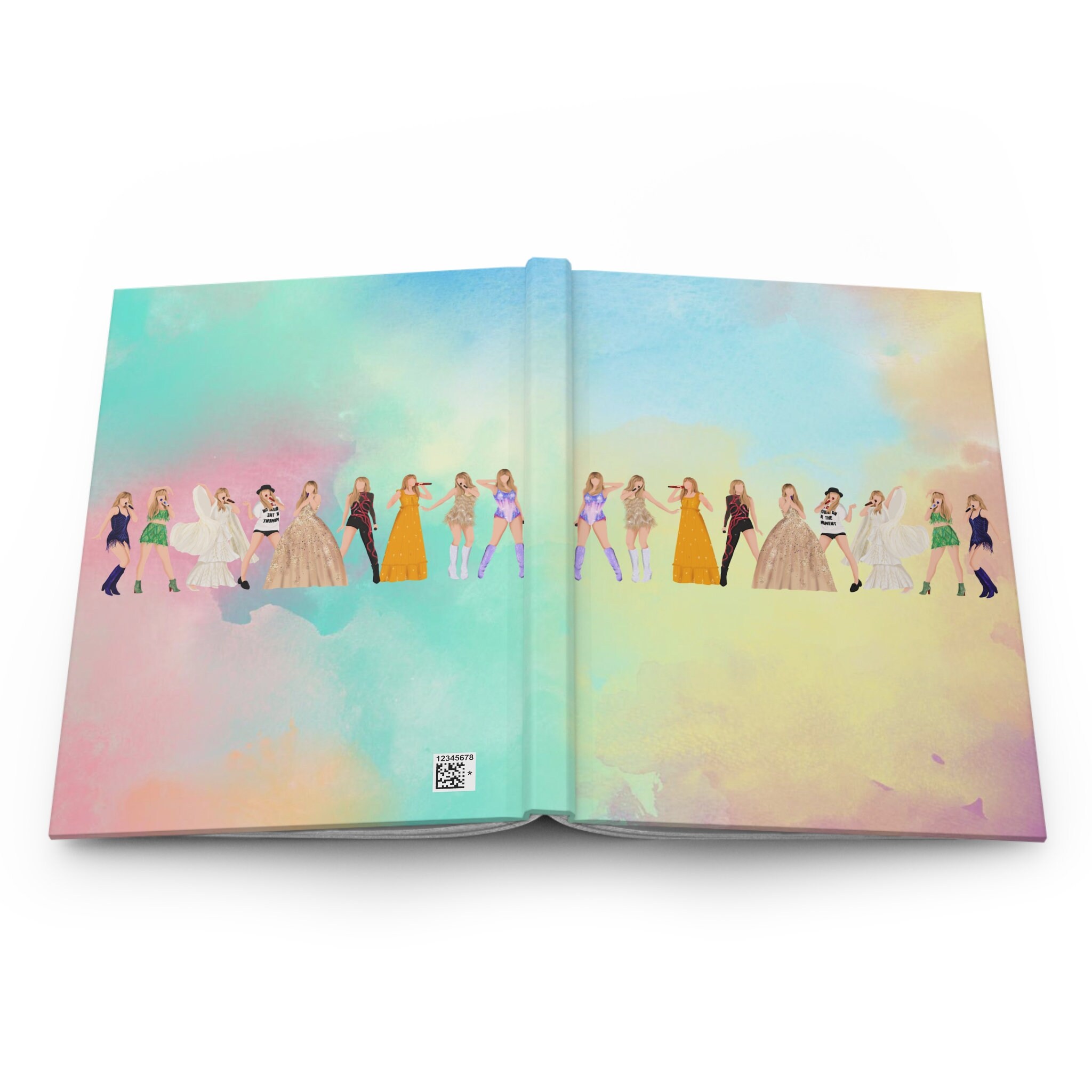 The Eras Tour Taylor Hardcover Journal, Taylor Fan Gift sold by Niche ...
