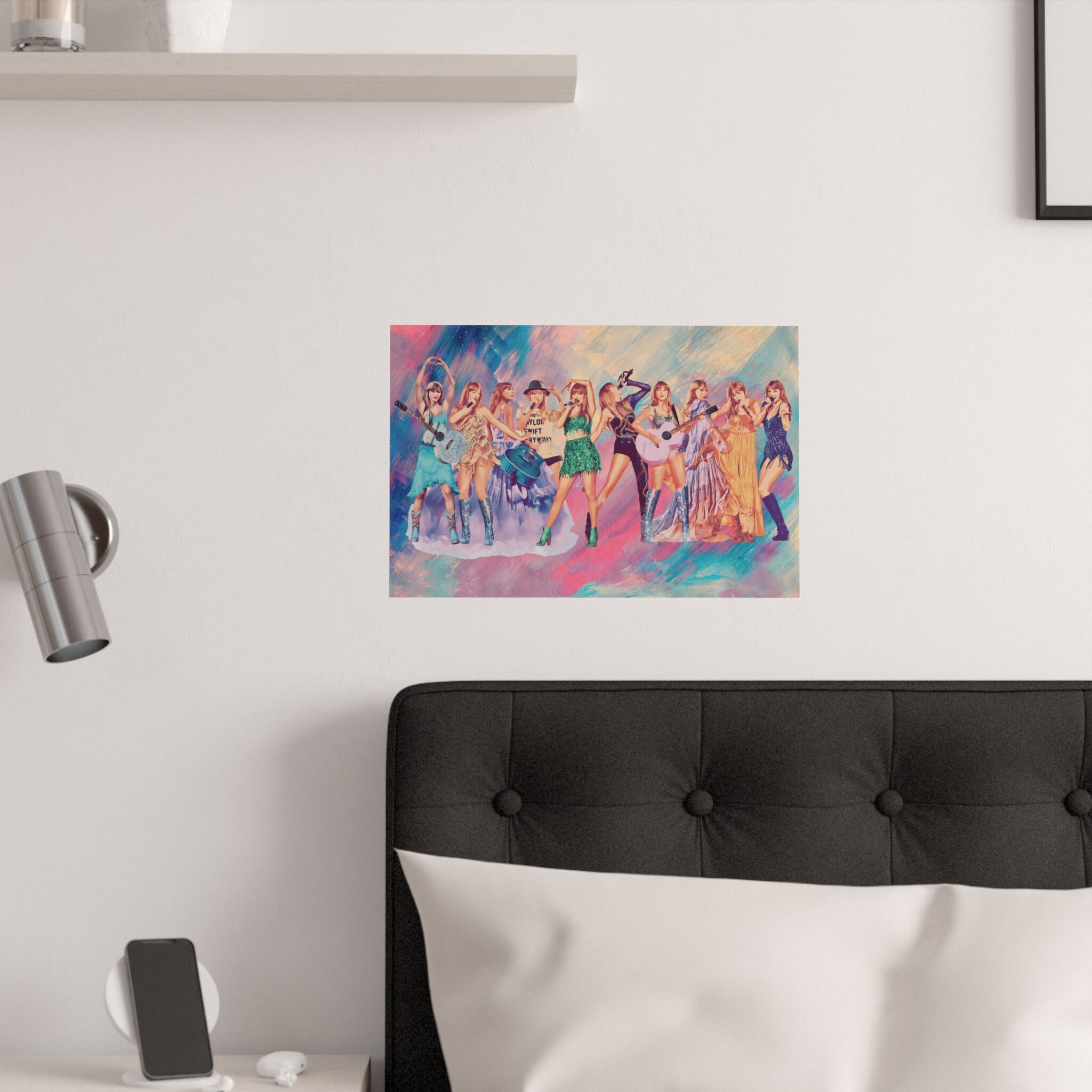 Taylor Swifties Eras Tour Small 18x12 Horizontal Home Decor Living Room ...