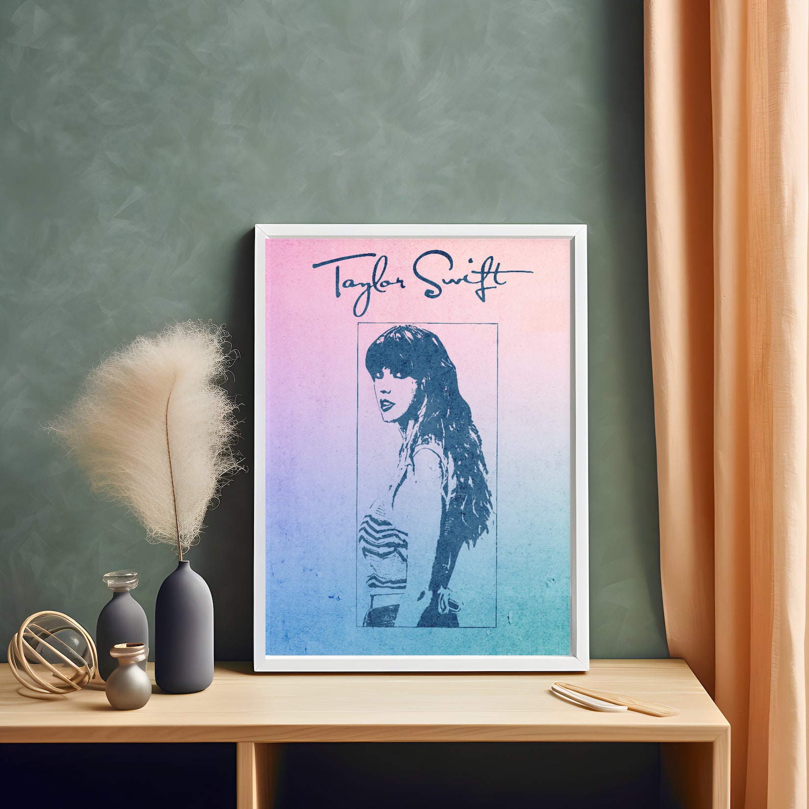 Taylor Eras Tour Swift Concert Outfits Midnights Era Poster sold by ...