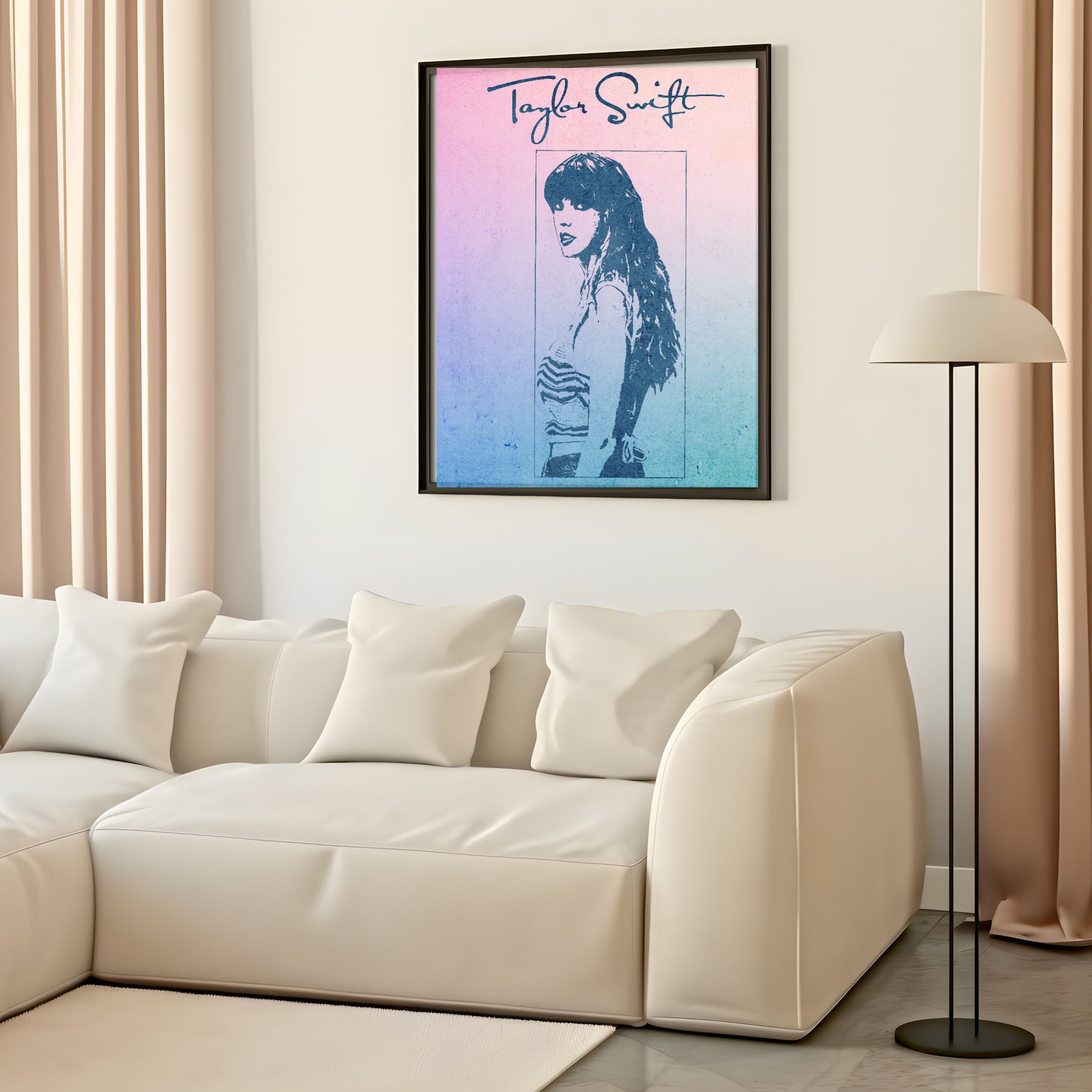 Taylor Eras Tour Swift Concert Outfits Midnights Era Poster sold by ...