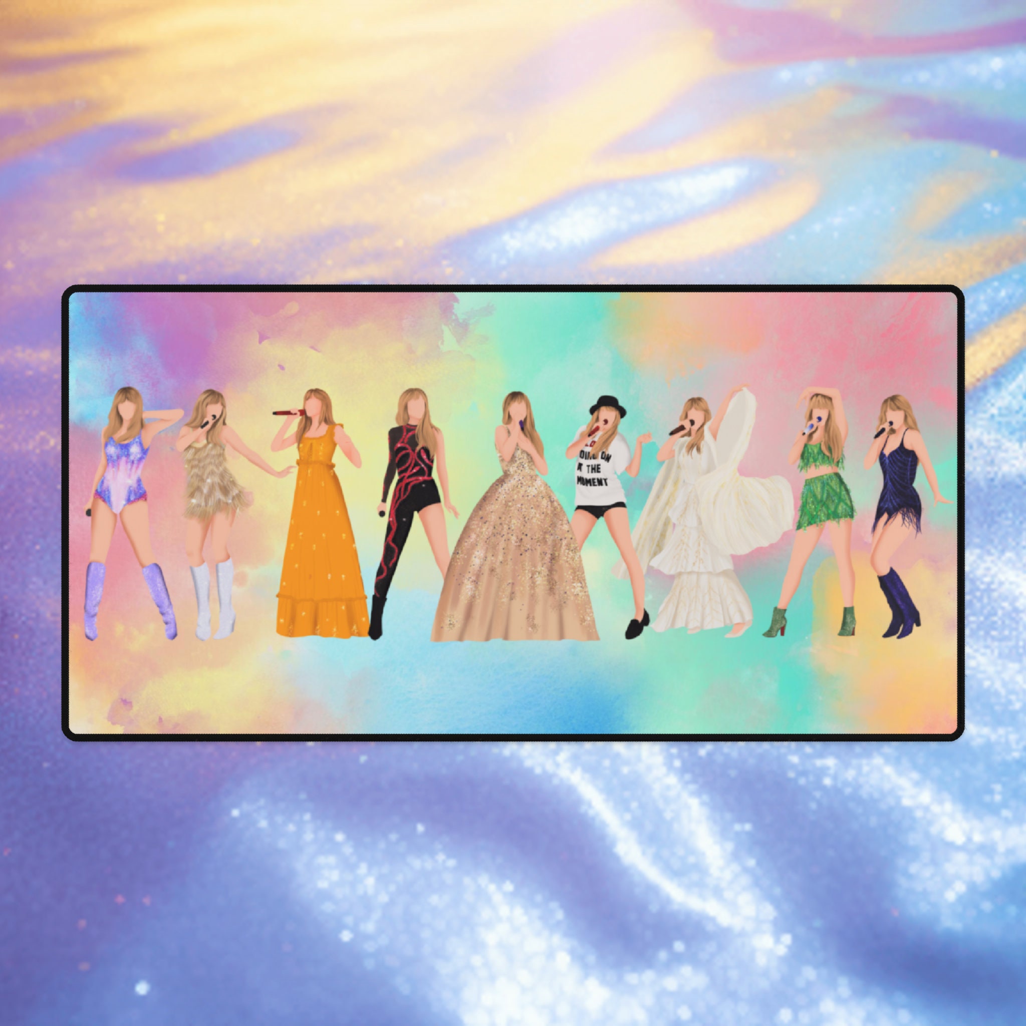 The Eras Tour Taylor Desk Mat, Taylor Mouse Pad, Taylor Fan Decor sold ...