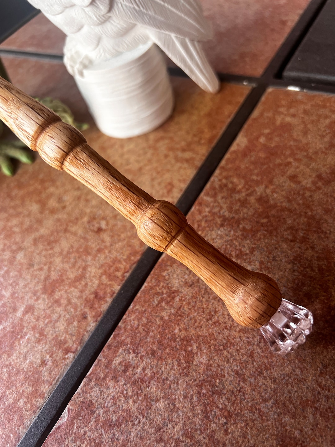 Red Oak Wand - Etsy