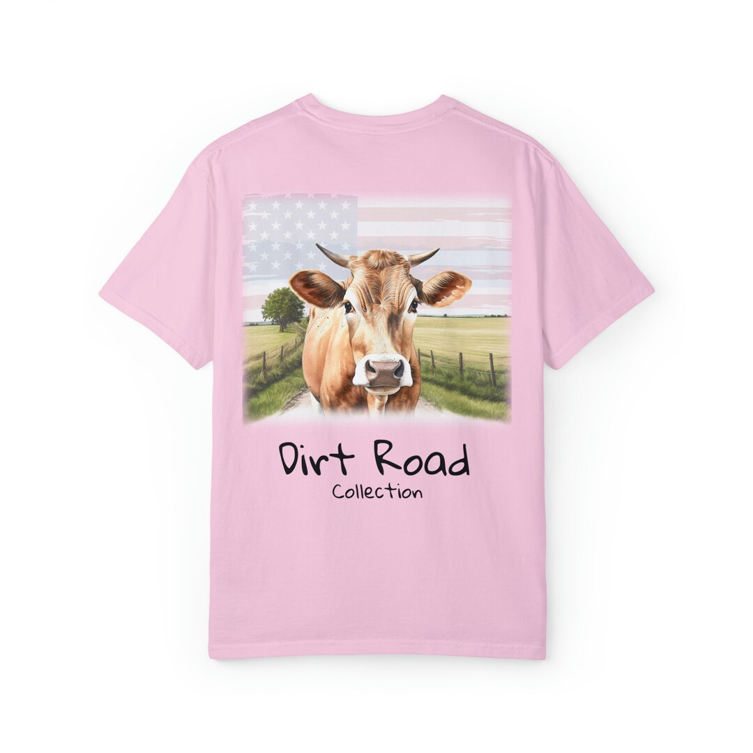 Farm Jersey Cow DRC T-shirt - Etsy