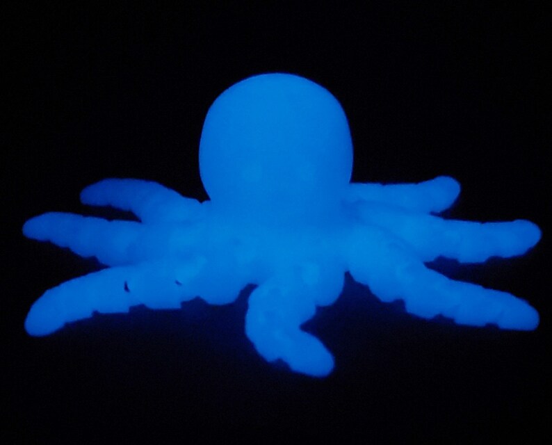 3d Printed Octopus, Fidget Toy, Stress Reliver, Desk Toy, Life Like ...