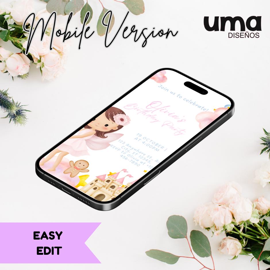 Bebefinn PRINTABLE Editable Bebefinn Birthday Invitation Template ...