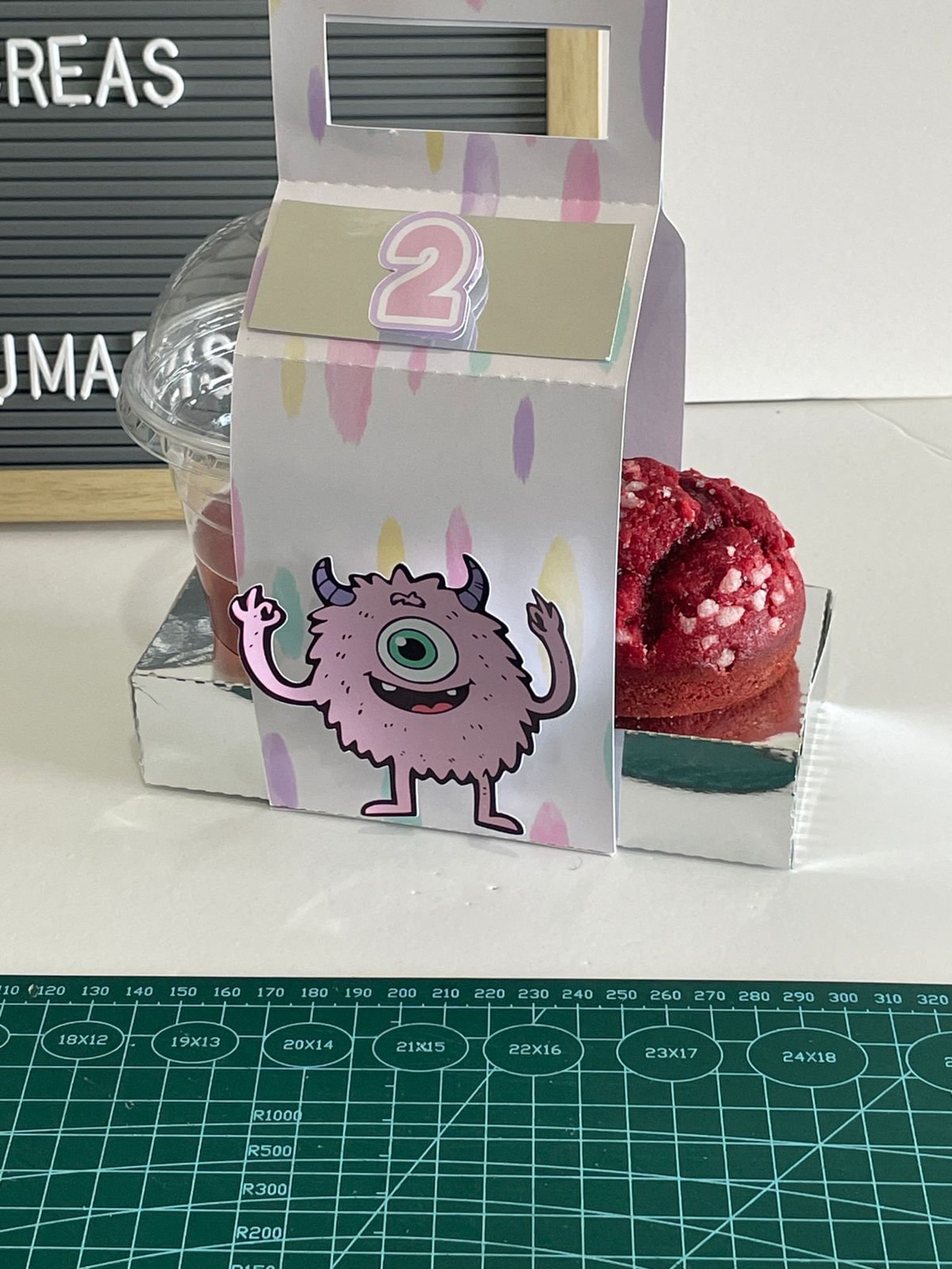 Dome Cup Holder SVG Template for 12 Oz Glass | Studio Dome Cup Holder ...