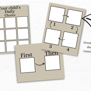 Editable Daily Routine Cards, Toddler Preschool Routine Chart, Visual ...