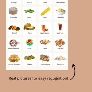100 Printable PECS Mealtime Communication Cards, Autism Communication ...