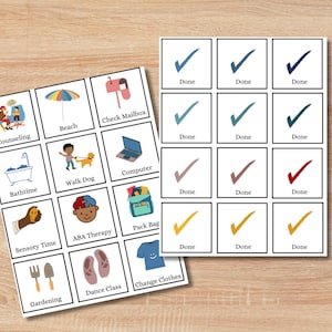 Editable Daily Routine Cards, Toddler Preschool Routine Chart, Visual ...