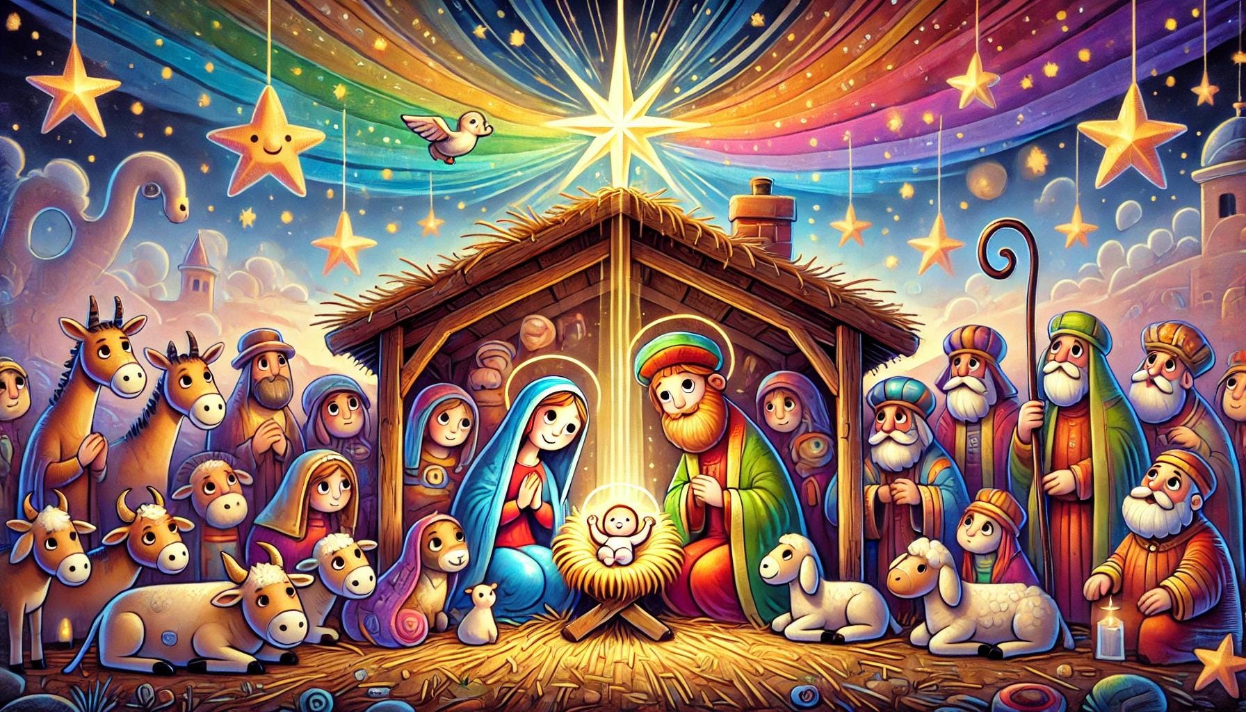 Seussian Birth of Jesus: A Rhyming, Whimsical Christmas Retelling! - Etsy