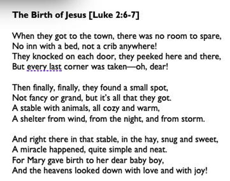 Seussian Birth of Jesus: A Rhyming, Whimsical Christmas Retelling! - Etsy