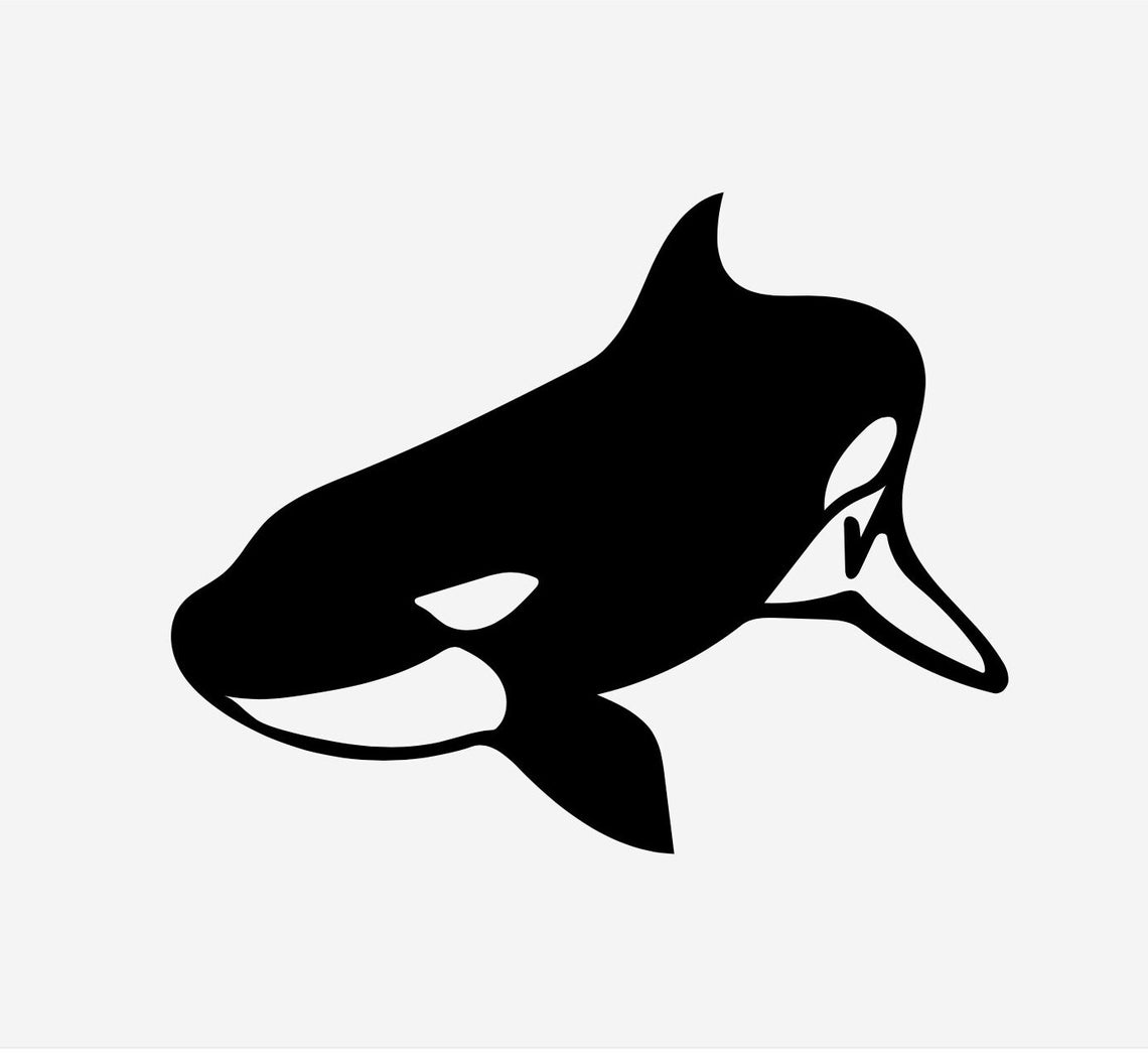 Orca SVG Cutting File - Etsy
