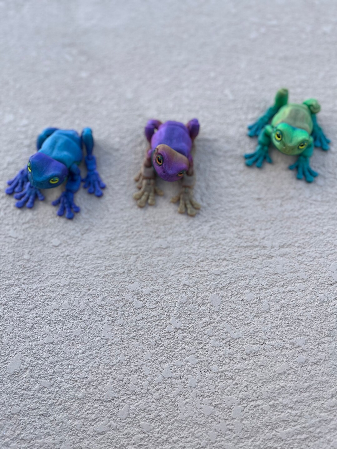 3d Printed Frog, Fully Articulated - Etsy