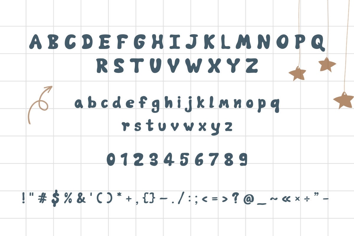 Handwritten Font Goodnotes Simple Font Study Digital Note Cute Font ...