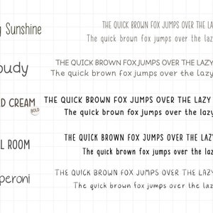 Font Bundle Handwritten Font Goodnotes Simple Font Study Digital Note ...