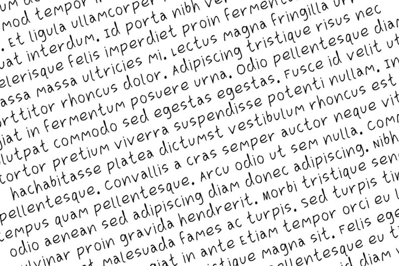 Handwritten Font Goodnotes Simple Font Study Digital Note Taking Cute ...