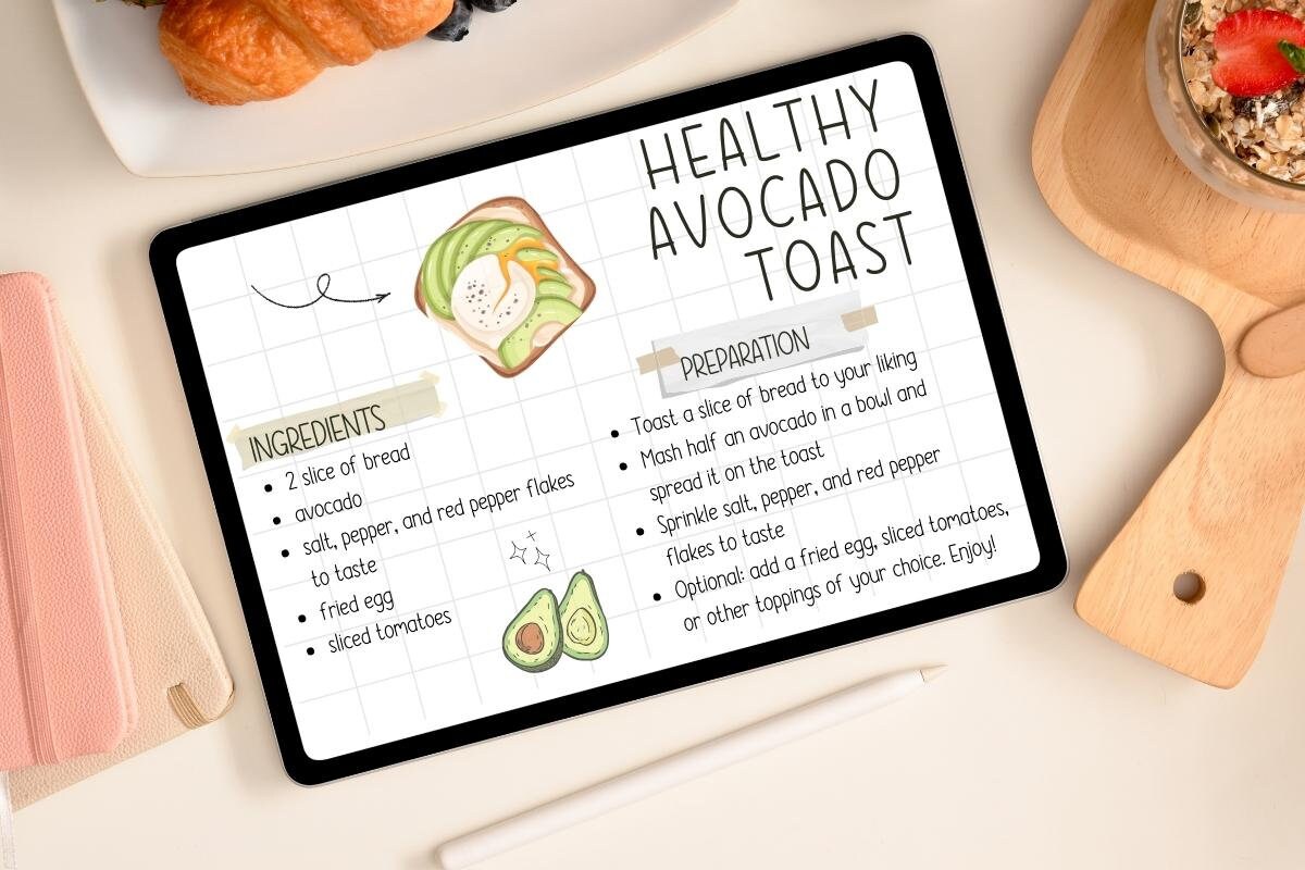 Handwritten Font Goodnotes Simple Font Study Digital Note Cute Font ...