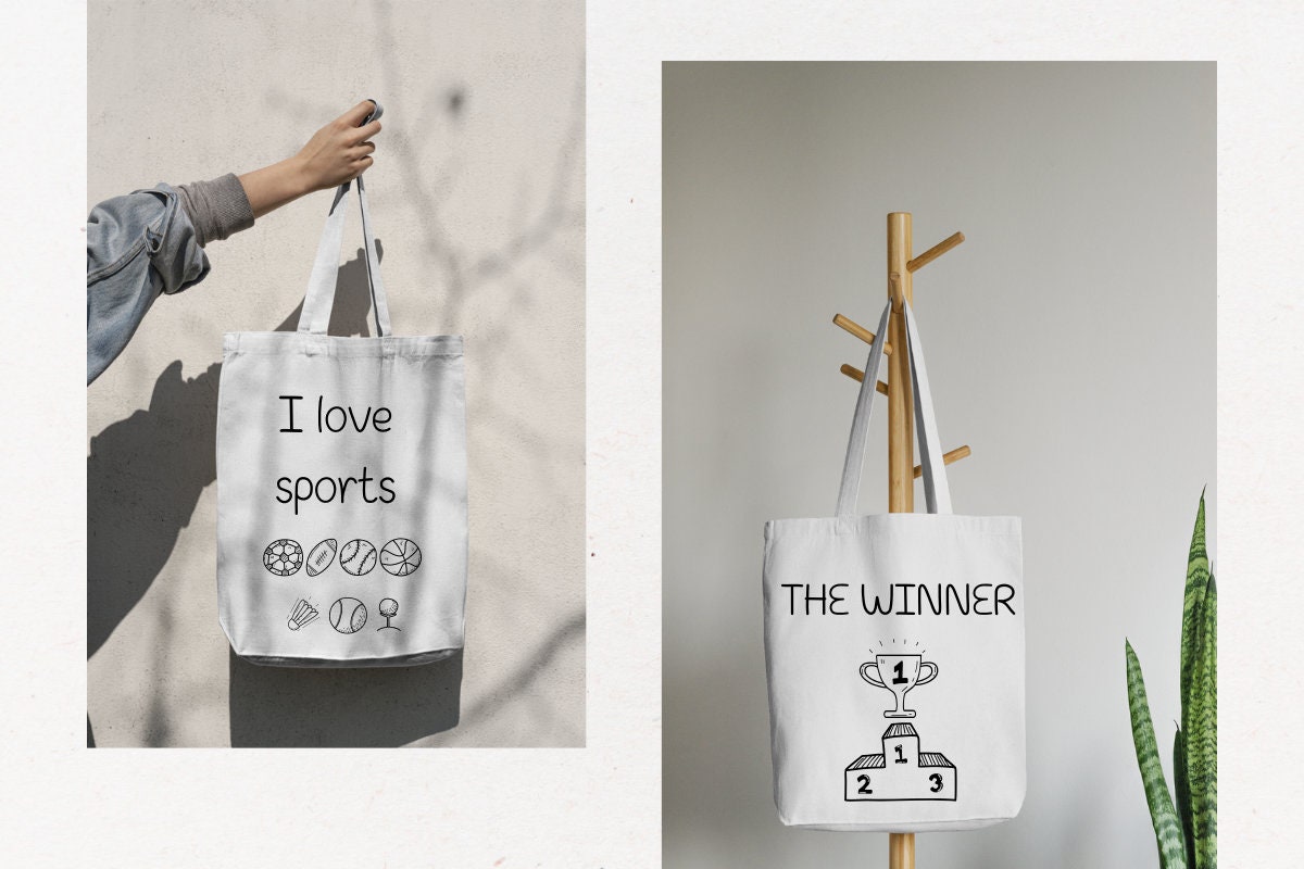 Sports Doodle Dingbats Fonts, Cute Font, Cricut Dingbats, Sports ...