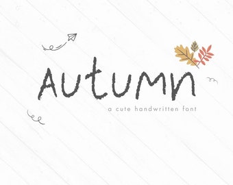 Handwritten Font Goodnotes Simple Font Study Digital Note Cute Font ...