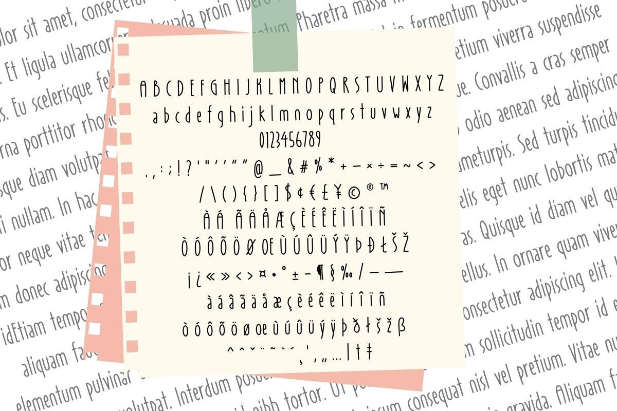 Handwritten Font Goodnotes Simple Font Study Digital Note Cute - Etsy