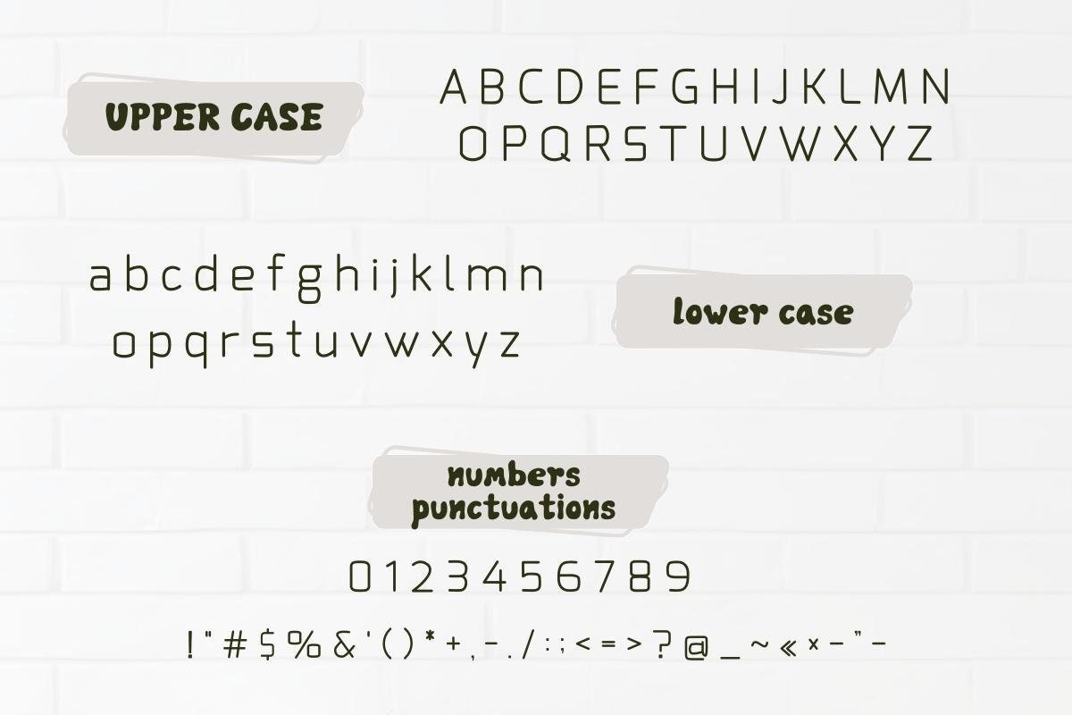 Study Font Goodnotes Simple Font Digital Book Font Note Cute Font Neat ...