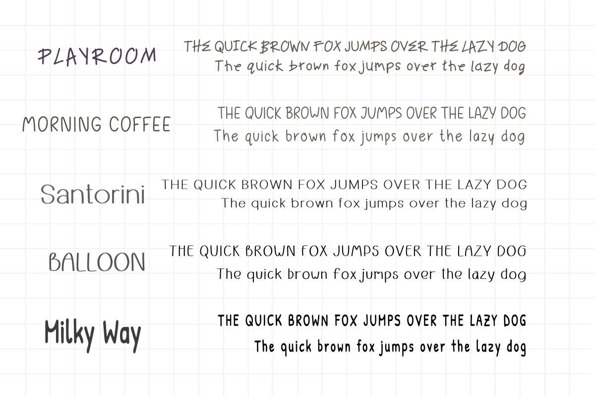 Font Bundle Handwritten Font Goodnotes Simple Font Study Digital Note ...