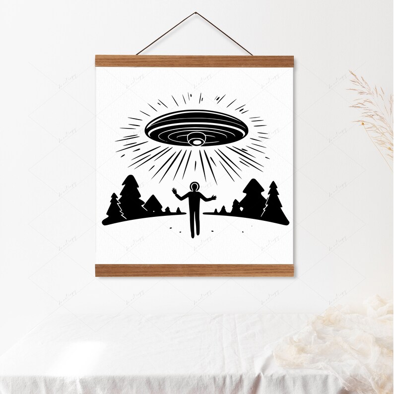 Alien SVG, Alien Abduction SVG, Alien SVG Png File, Alien Clipart, Et ...