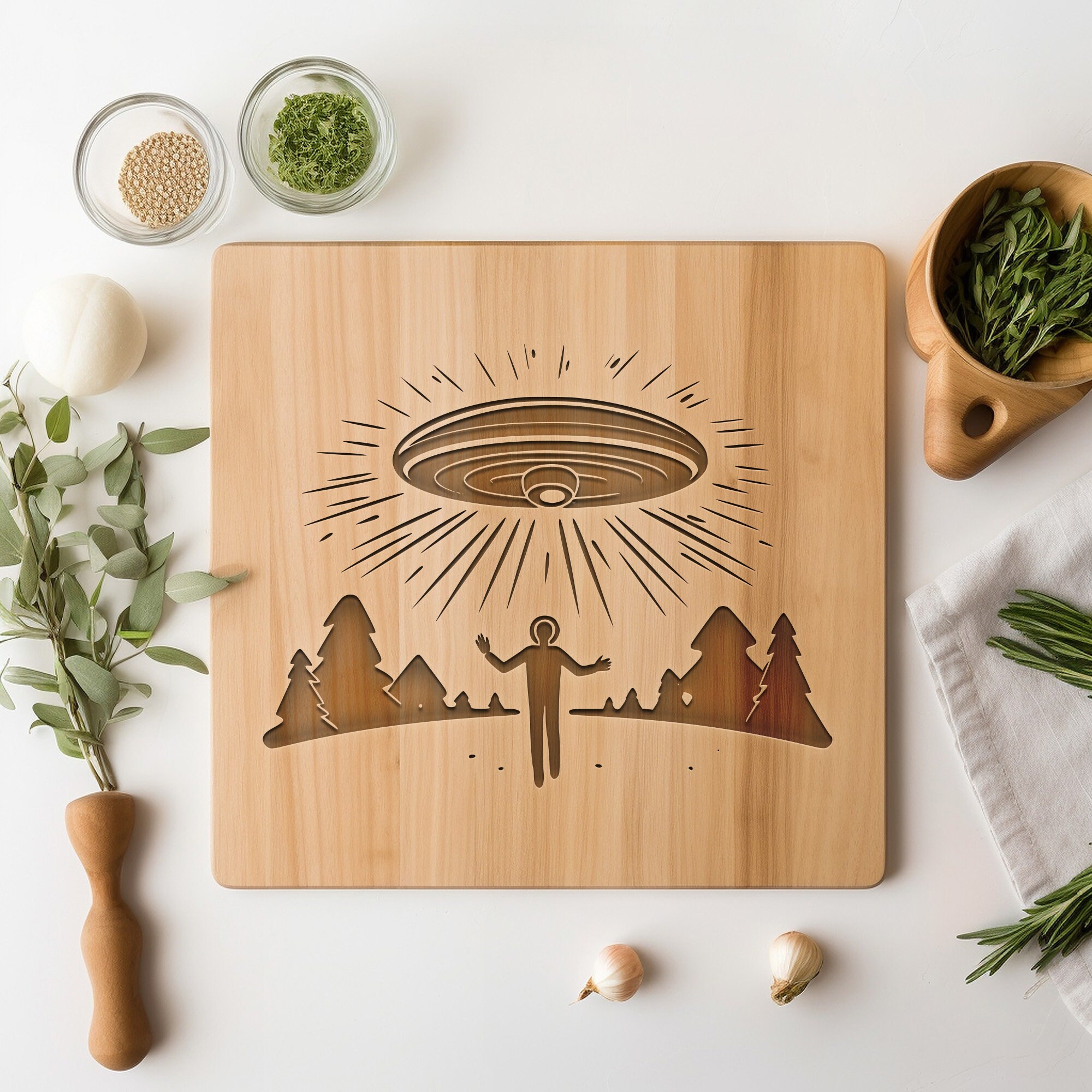 Alien SVG, Alien Abduction SVG, Alien SVG Png File, Alien Clipart, Et ...