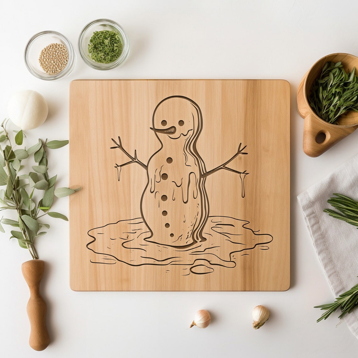 Melting Snowman SVG, Snowman Face SVG, Snowman PNG, Winter Snowman ...