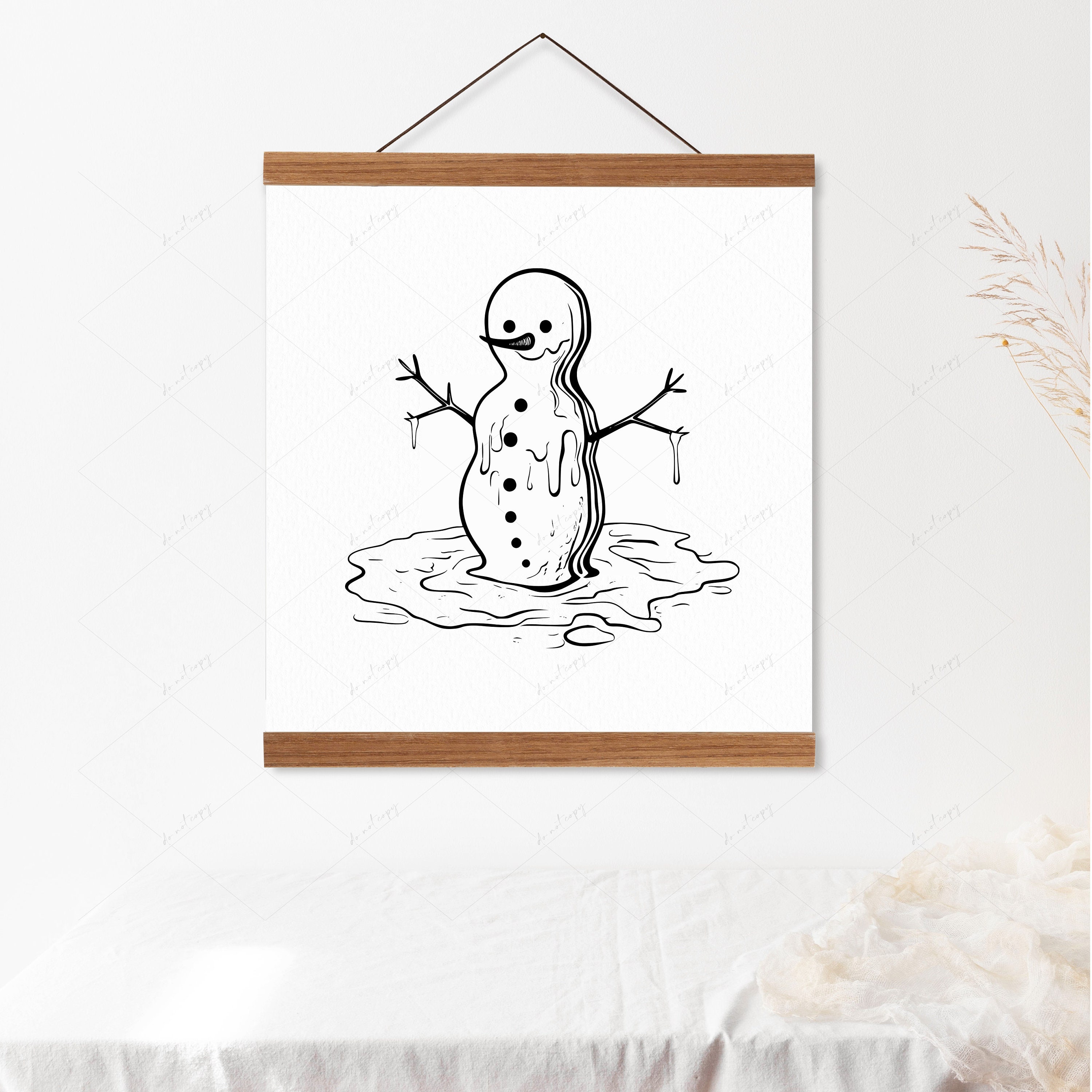 Melting Snowman SVG, Snowman Face SVG, Snowman PNG, Winter Snowman ...