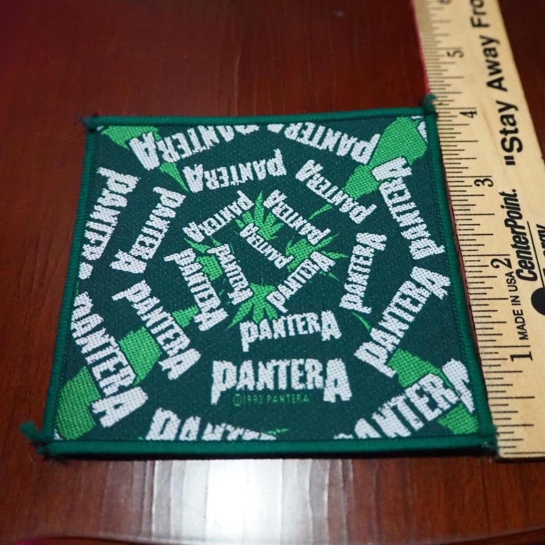 1993 Woven Pantera Patch Pantera - Etsy