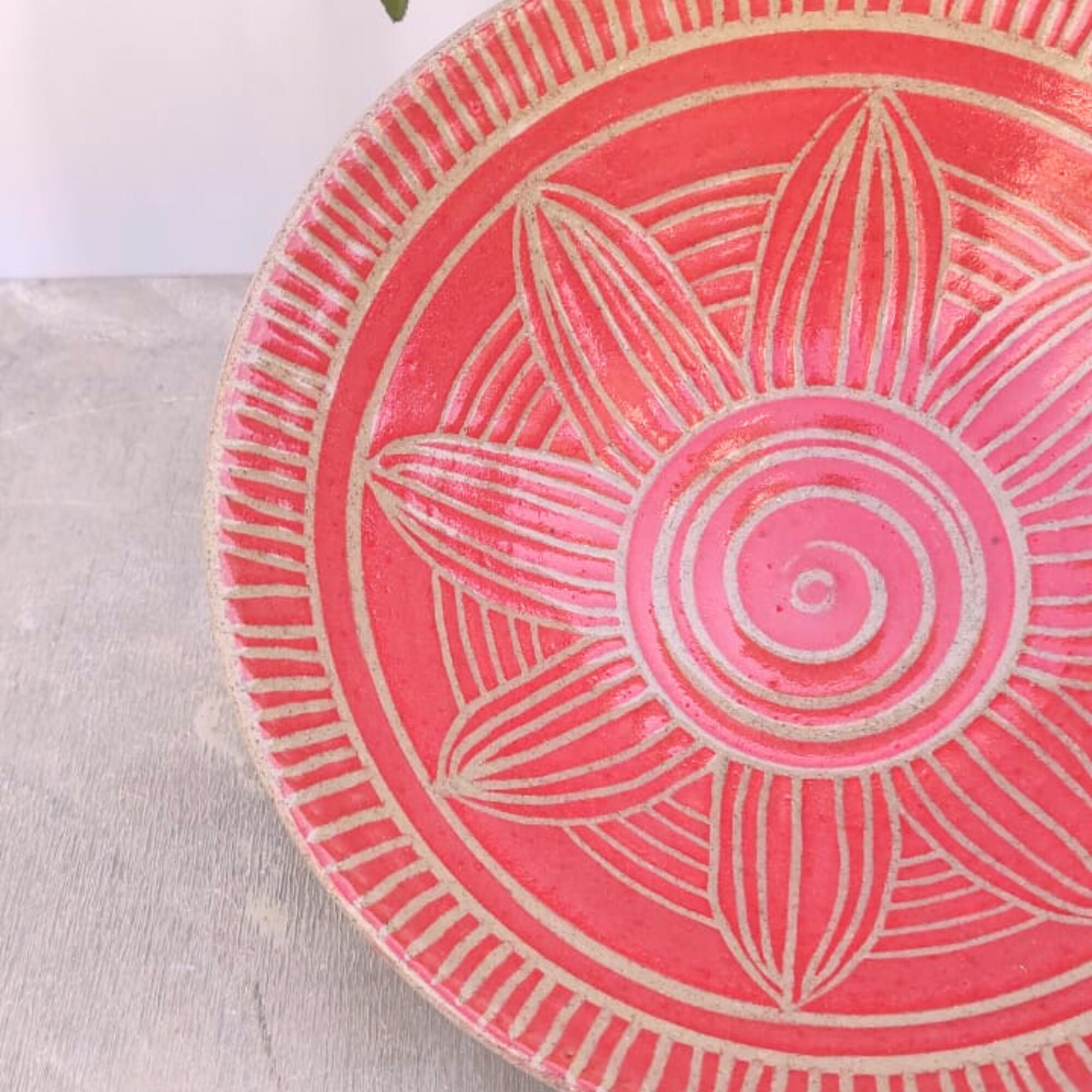 Ceramic Bowl Handmade, Pottery Bowl Decorative, Serving Bowl Stoneware ...