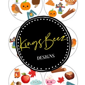 Dobble Game Kids & Memory Game Autumn Version - Etsy