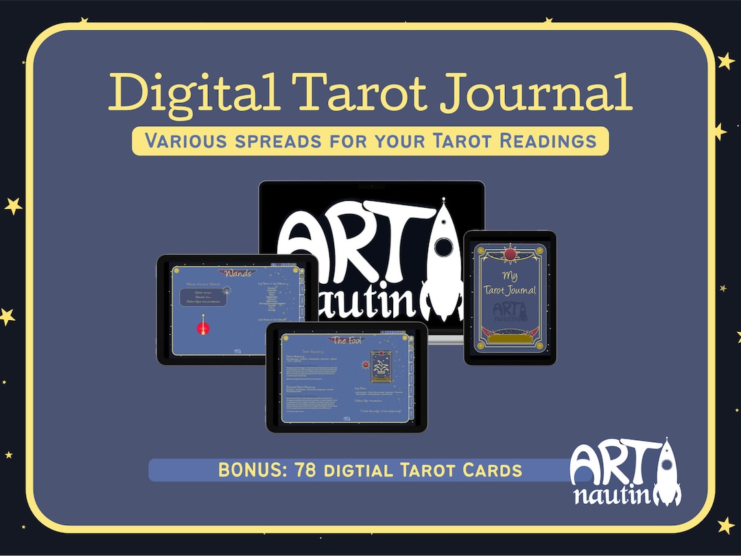 Digital Tarot Planner - Tarot Planner Goodnotes | Digital Tarot Planner ...