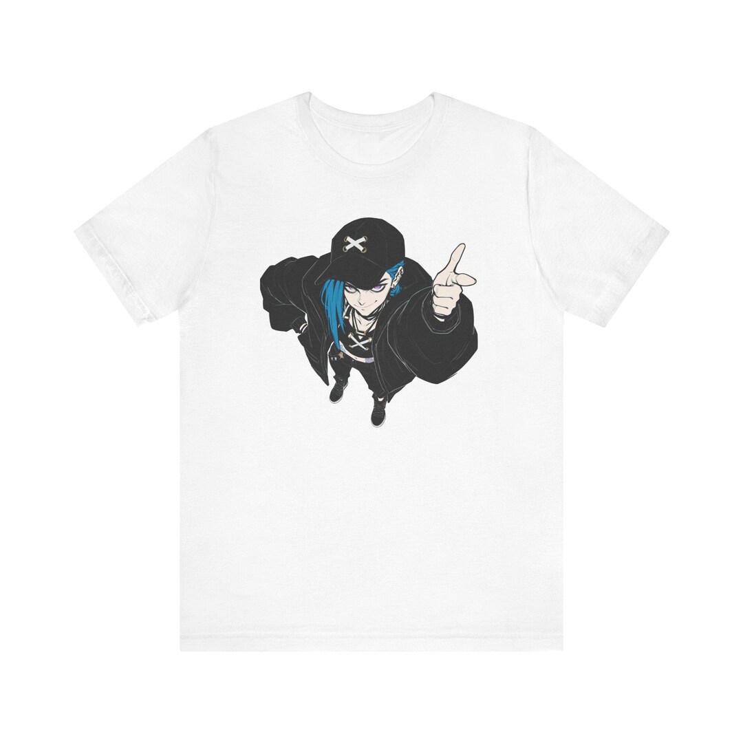 Jinx Arcane Series T-shirt, Riot Game Inspired Graphic Tee, Unisex ...