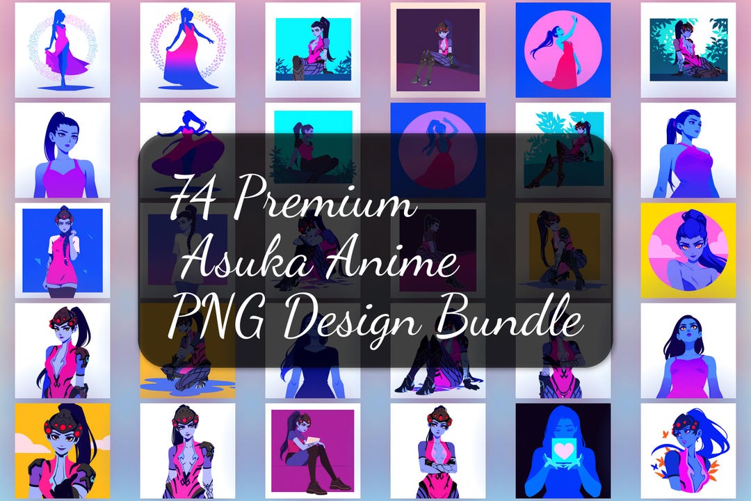 74 PNG Design Bundle, Widowmaker Overwatch Exclusive Game Character ...