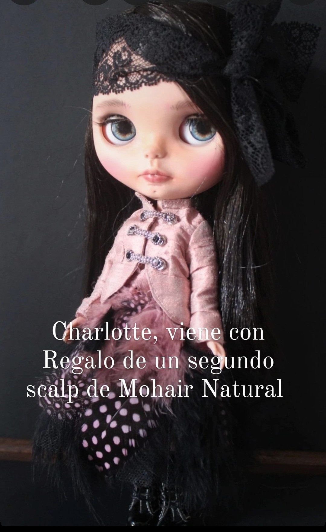 Charlotte. Custom Blythe Original LOVE Mission. EBL Mold With Www ...