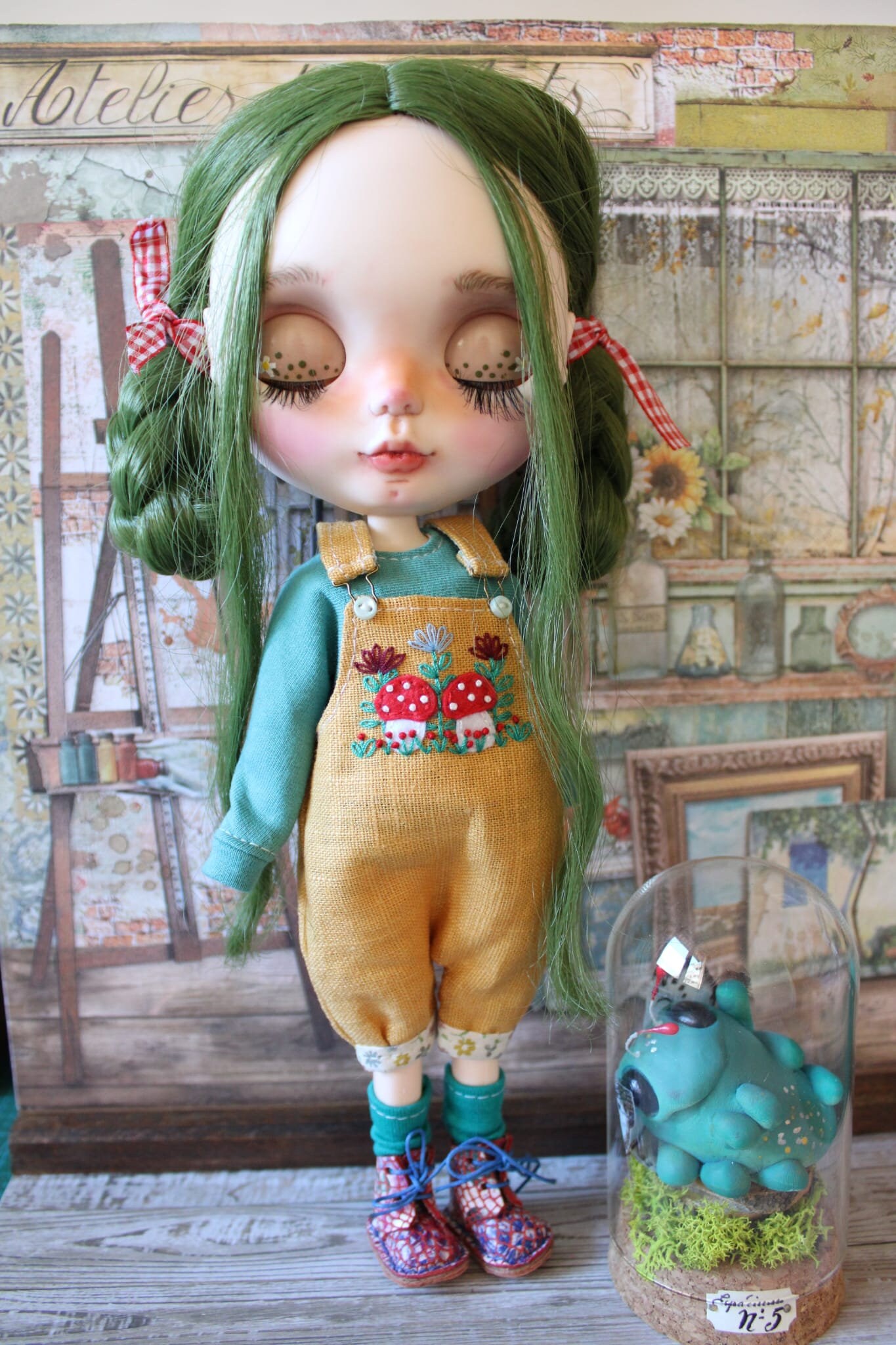 Lady Panacea original. Blythe Custom. Www.revolutiondolls.es - Etsy