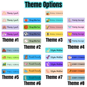 Custom Daycare Name Labels Preschool Labels Custom Waterproof Stickers ...