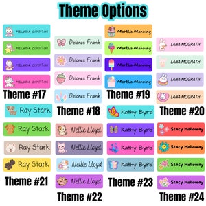 Custom Daycare Name Labels Preschool Labels Custom Waterproof Stickers ...