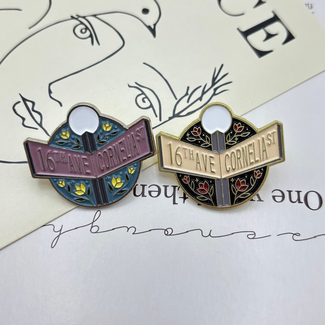 Vintage Road Sign Enamel Pin Cartoon Pin Cute Brooch Unique - Etsy
