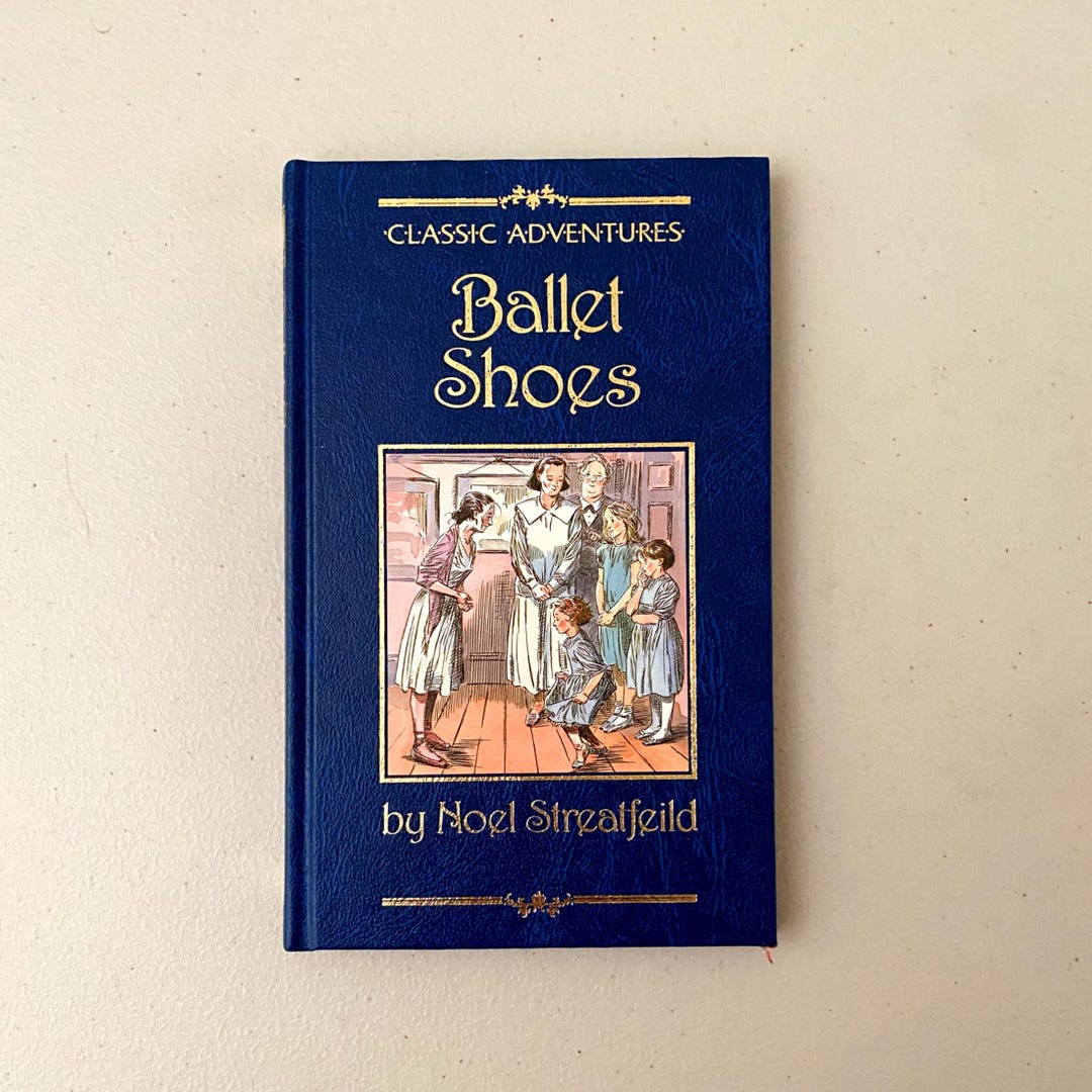 Vintage Hardback Book Ballet Shoes by Noel Streatfield Classic ...