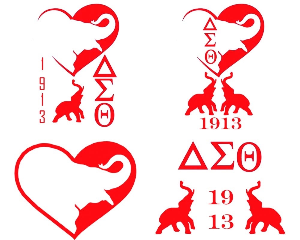 Delta Sigma Theta Svg Layered Item, 1913 AEO Clipart, Cricut, Digital ...