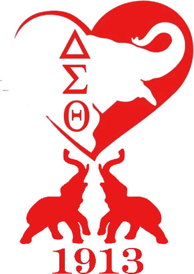 Delta Sigma Theta Svg Layered Item, 1913 AEO Clipart, Cricut, Digital ...