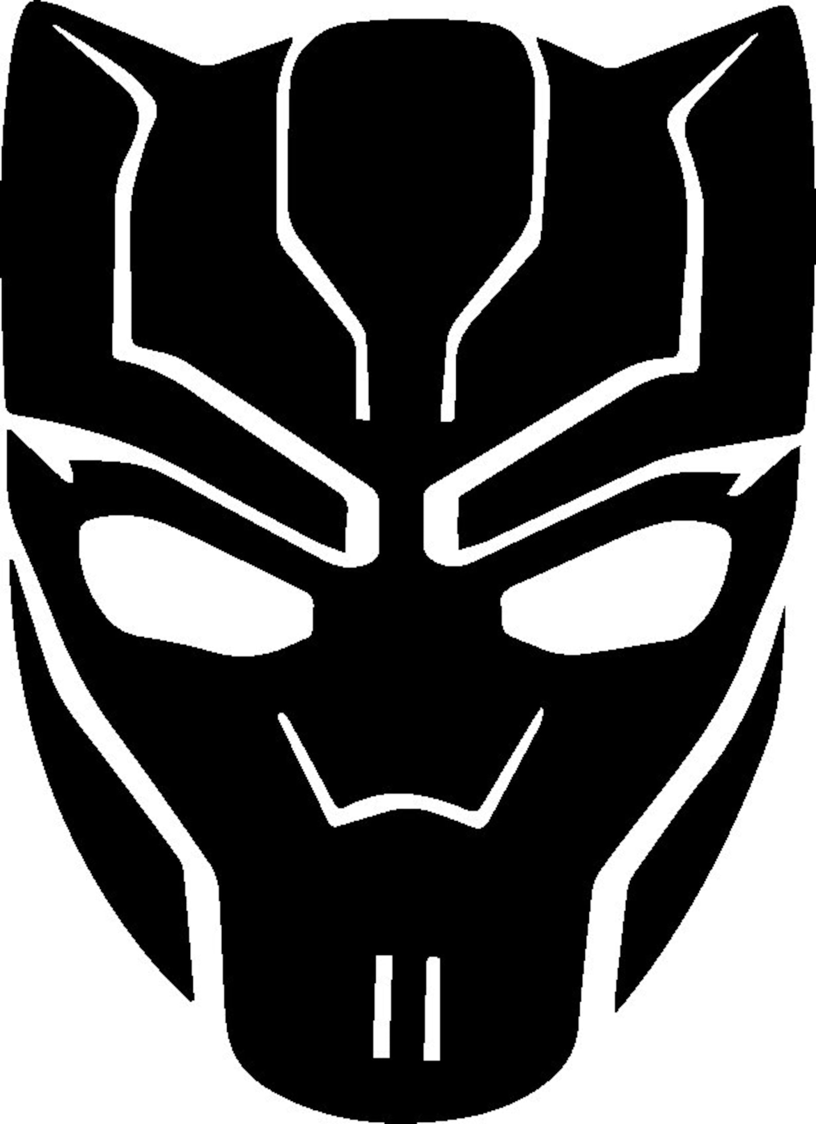 Black Panther Cut Files Cricut Silhouette Cameo Svg Cut Files Digital ...