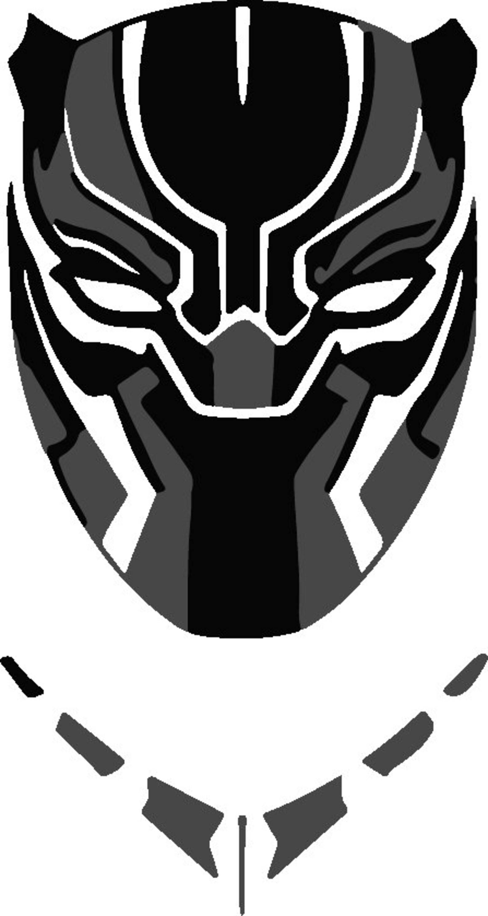 Black Panther Cut Files Cricut Silhouette Cameo Svg Cut Files Digital ...