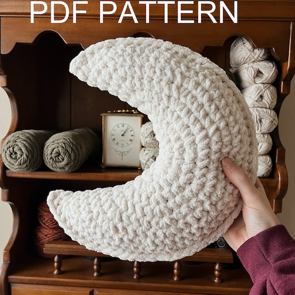Moon Pillow - Etsy